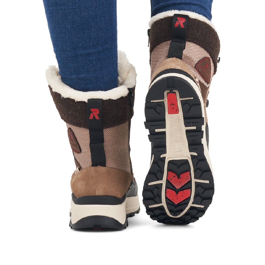 Smartshoes - Rieker-Evolution vinterkänga brun